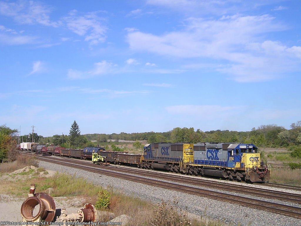 CSXT 8114 On CSX J 791